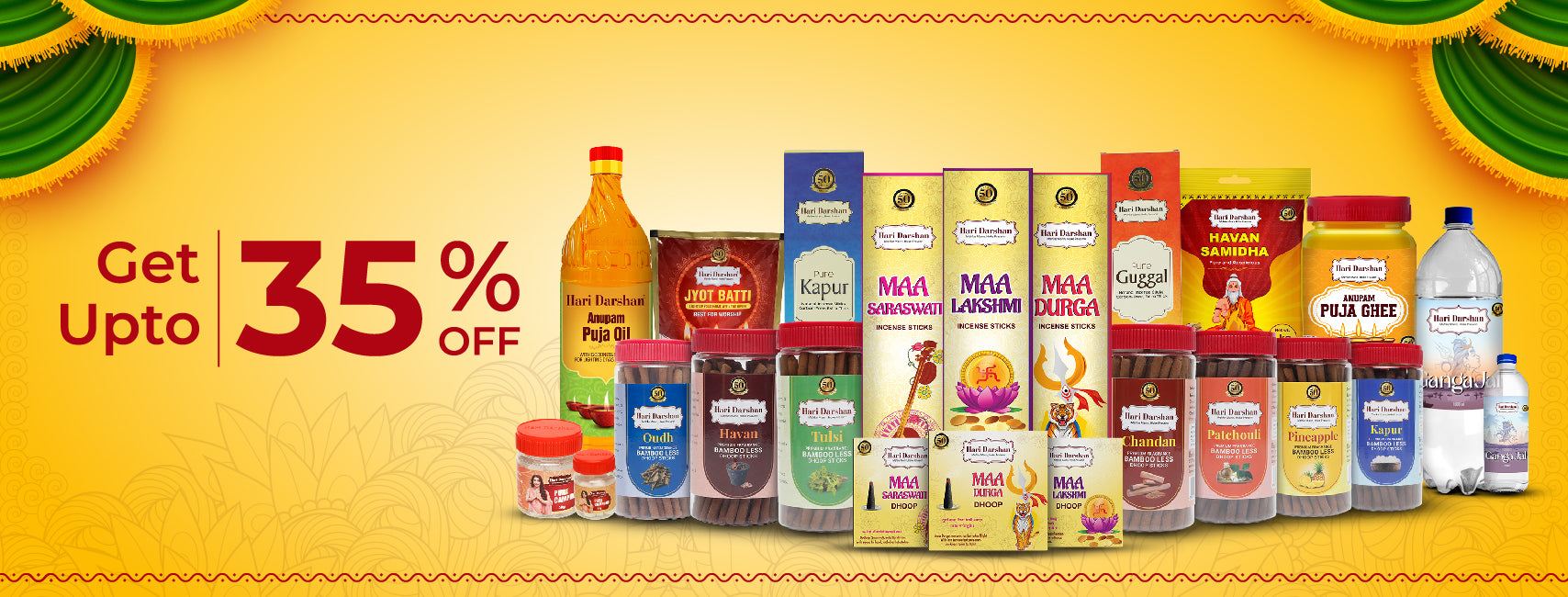 Hari Darshan Agarbatti, Dhoop, Chandan Tika & Hawan Samagri